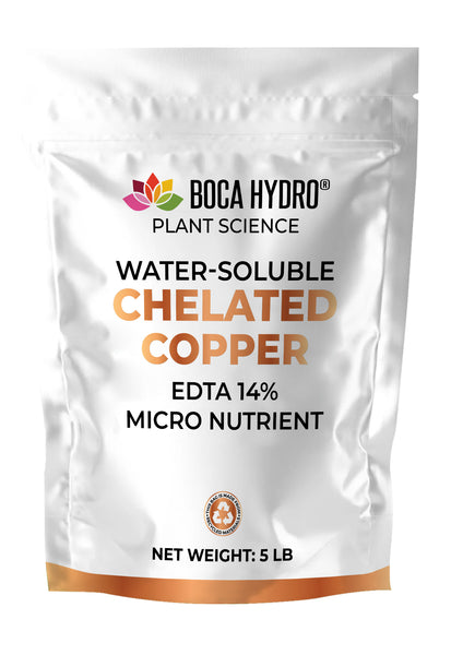 Boca Hydro Chelated Copper EDTA 14% Water Soluble Micro Nutrient ...