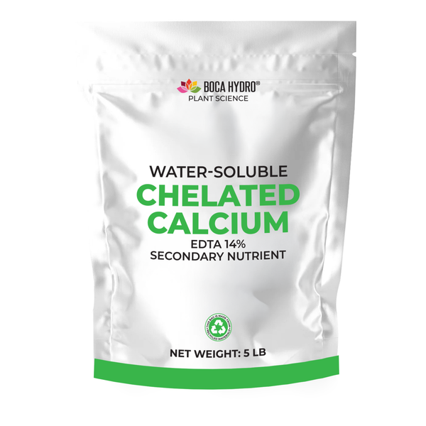 Boca Hydro Chelated Calcium EDTA 14% Water Soluble Secondary Nutrient ...