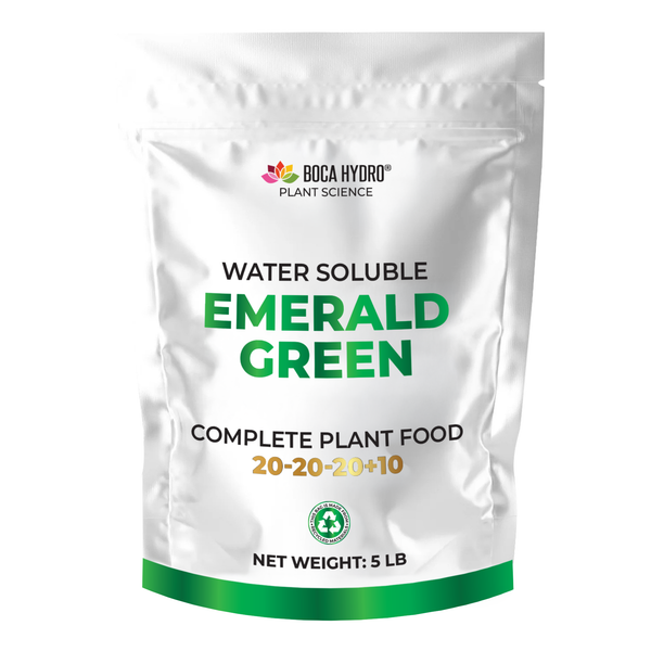 Boca Hydro Emerald Green 20-20-20+10 Complete Water Soluble Plant Food ...